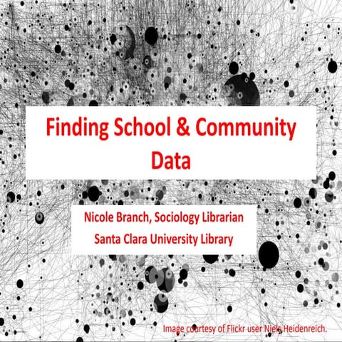 Finding School & Community Data | PPT