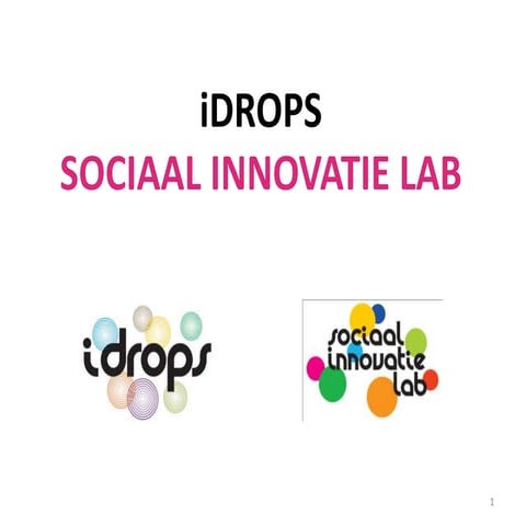 iDROPS @ GameLABBXL | PPTX | Business | Business and Finance