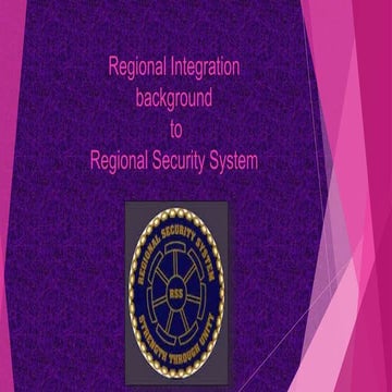 regional integration... social studies | PPTX