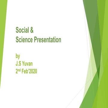 Social & Science PPT | PPTX | Indoor Environmental Quality | Home & Garden