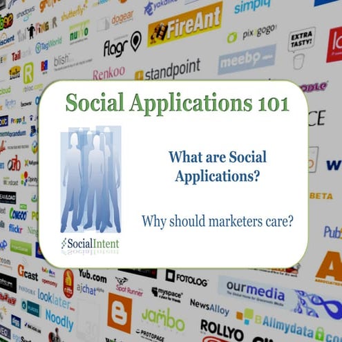 Social Apps 101 | PDF