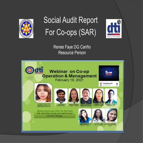 Guide on Cooperative Operation and Management | PDF