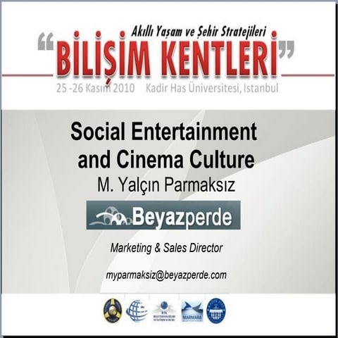 Social Entertainment and Cinema Culture | PPT