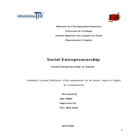 Social Entrepreneurship | DOCX