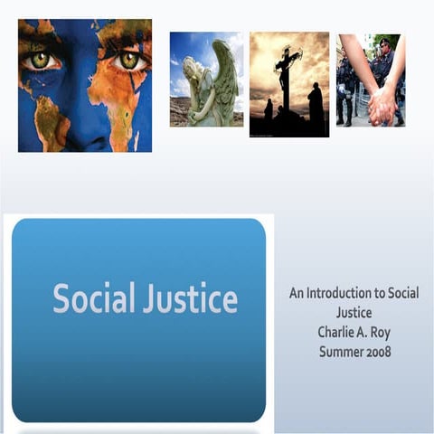 Social Justice | PPT | Spirituality | Religion & Spirituality