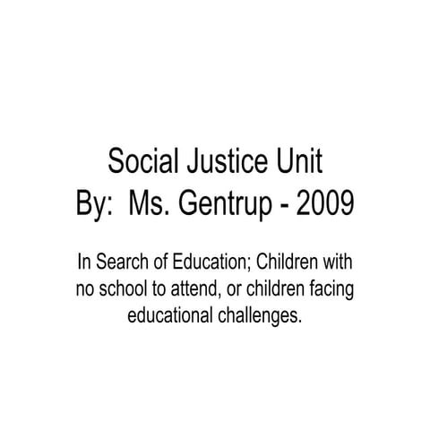 Sgentrup presentations