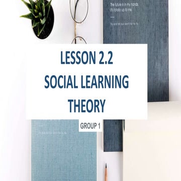 Social-Learning theory by Albert Bandura | PPTX