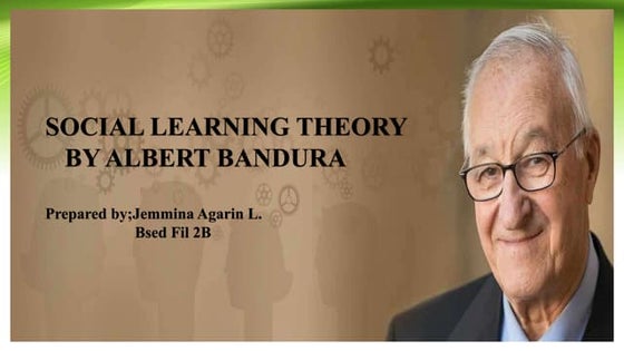 Albert bandura and social learning theory | PPT