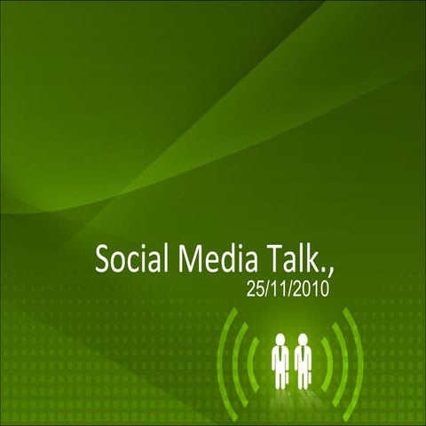 Social media talk | PPT