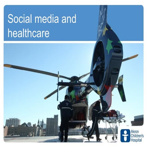 Social Media and Healthcare | PPT
