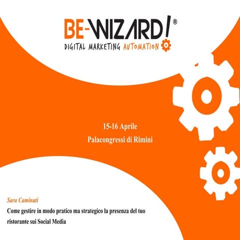 Social media marketing - BeWizard 2016 | PPT