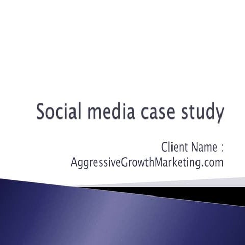 Social media-case-study | PPTX