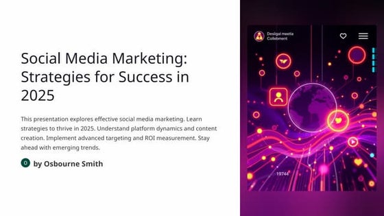 Social media powerpoint presentation | PPT