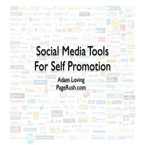 Social Media Tools for Self Promotion | PDF