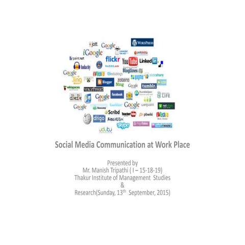 Social Media in the Workplace | PDF
