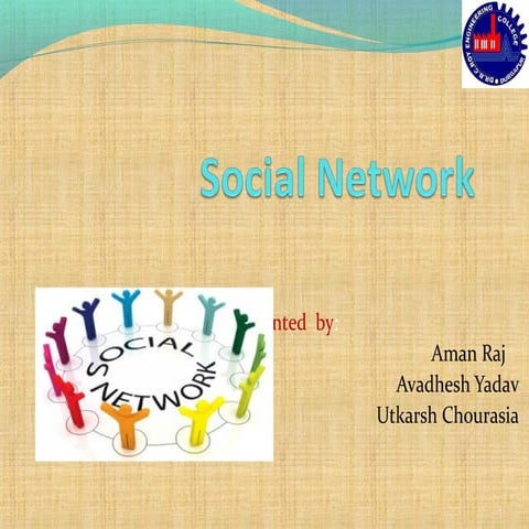 Social networking ppt | PPTX