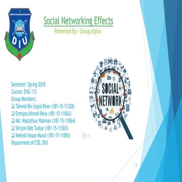 English presentation 1 (social media) | PPTX