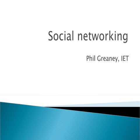 Social Networking | PPT