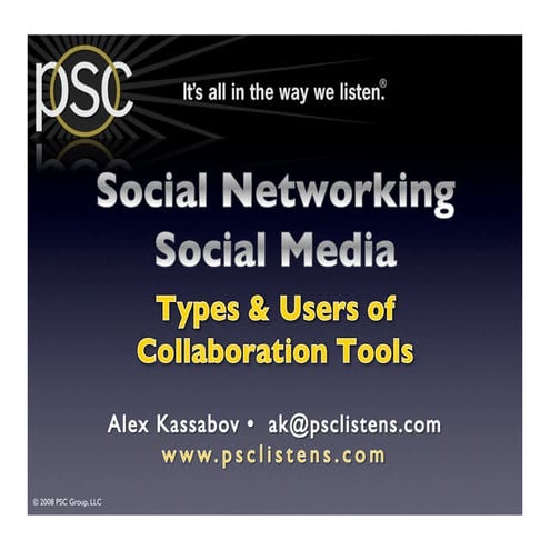 Social Networking Media Presentation | PDF | Social Networking | Internet