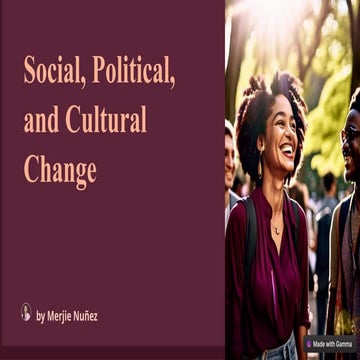 Social-Political-and-Cultural-Change.pptx | Politics