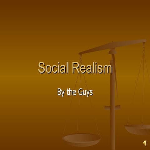 Social Realism | PPT