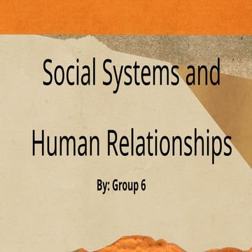 Interplay Between The Individuality Of Human Beings And Their Social ...
