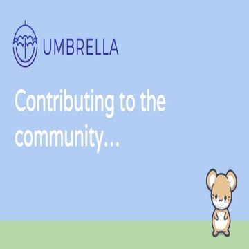 Umbrella Social Action Plan | PPTX