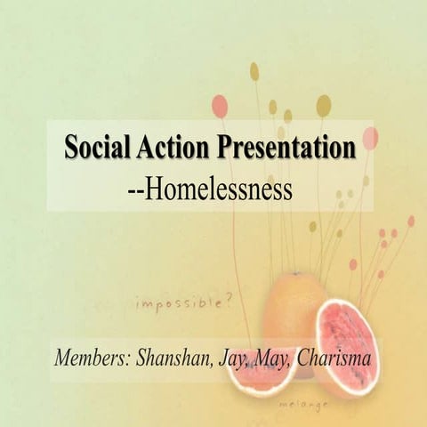 Social action presentation | PPT