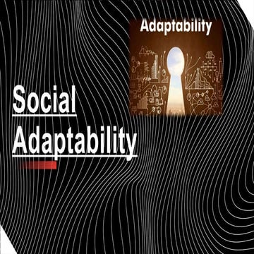 what is Social Adoptability now a days? | PPT