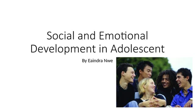 Anger and Adolescents | PPTX