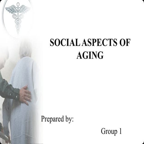 Aging Gracefully | PPT