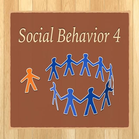 Social Behavior Part 4 | PPT