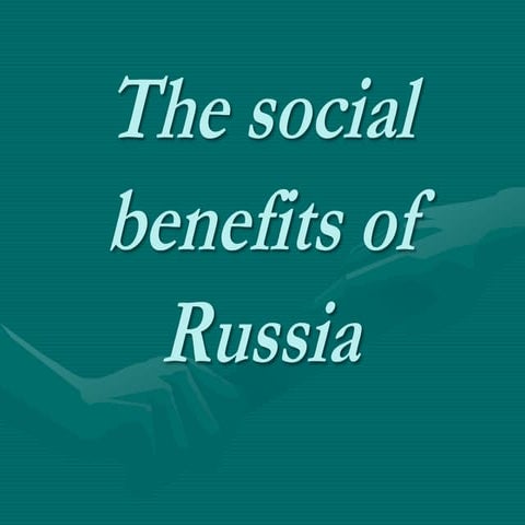 Social Benefits | PPTX