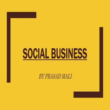 Social Business | PPTX