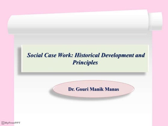 Social group work models | PPTX