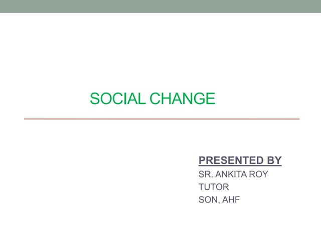 Social system (Sociology) | PPTX | Science