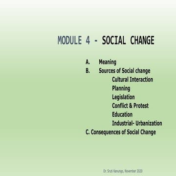 social change.pdf | Biological Sciences | Science