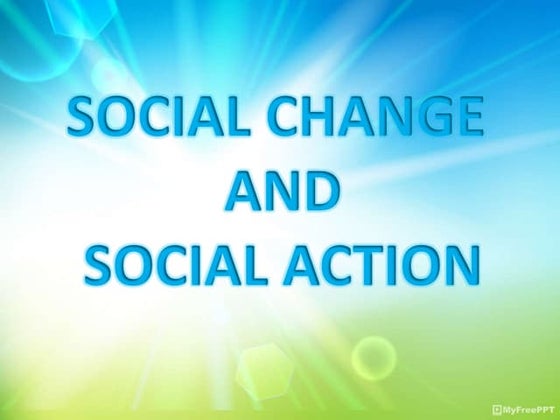 Social change.ppt | Science