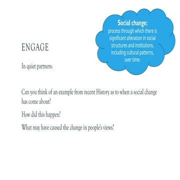 Social change aqa alevel psychology presentation | PPTX