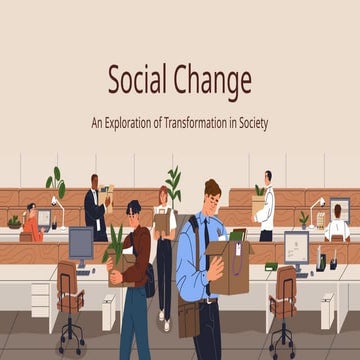 Social Change Education Presentation in Illustrated Colorful Style .pptx
