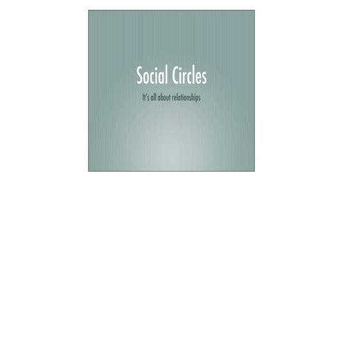Social circle1 | PDF