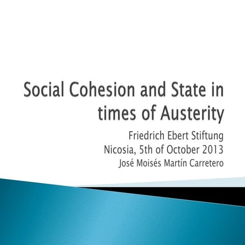 Social cohesion and state in times of austerity | PDF