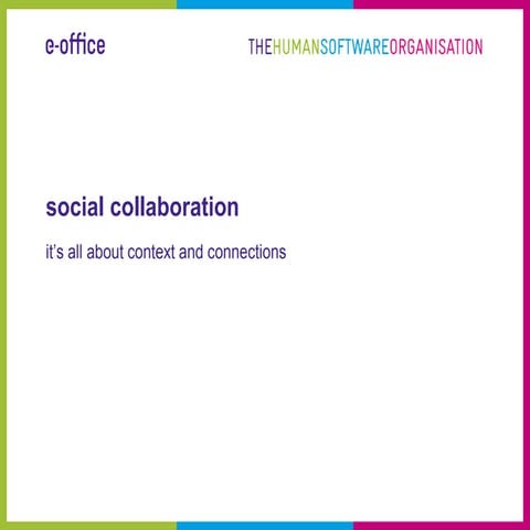 Social collaboration | PPT