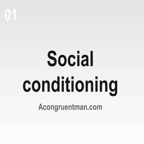 Social conditioning | PPT