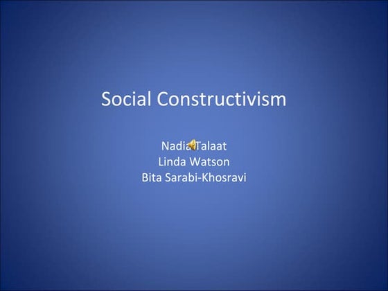 Constructivism 12 | PPT
