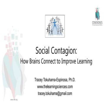 Social Contagion: How Brains Connect to Improve Learning by Tracey ...