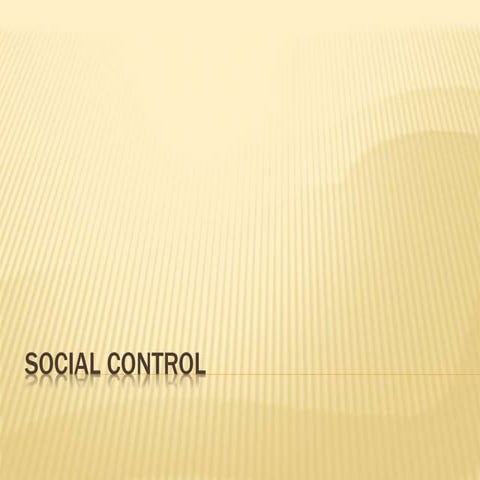 Social control.pptx sociology BBA Semester 3 | PPT