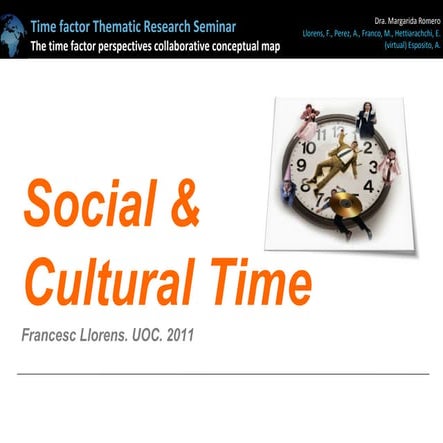 Social&cultural time | PPT