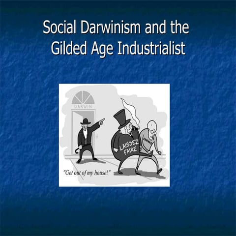 Social Darwinismanditsaffectsonthe Robber | PPT | Genetics | Science