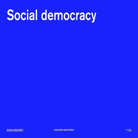 Socialdemocracy | PPT